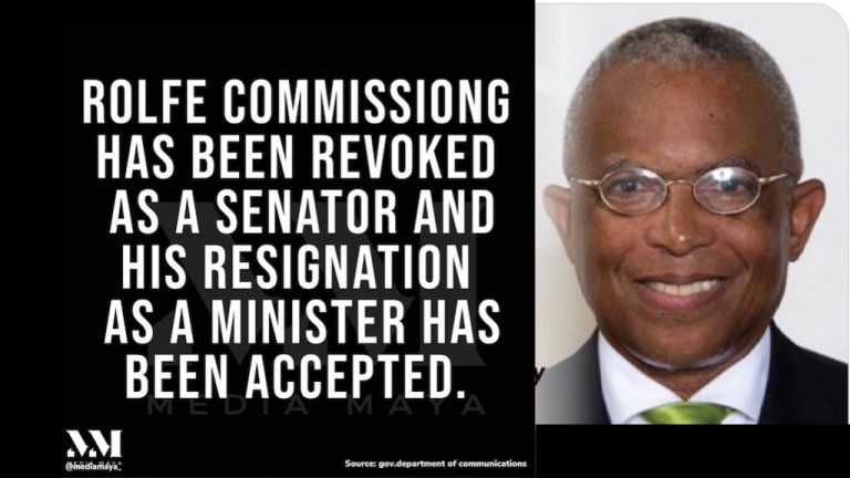 Resigned and revoked: Rolfe Commissiong – Media Maya